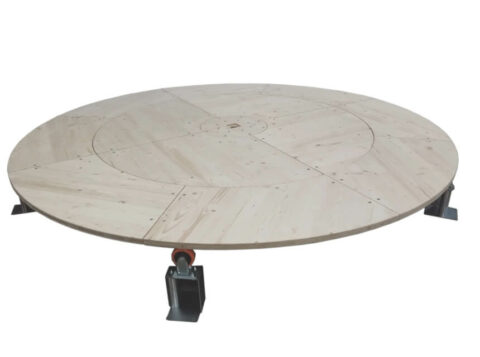 Plateforme tournante pour voiture avec rampe d'accès - Mouvements-Phenix