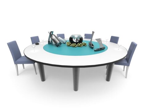 Table à plateau tournant - Mouvements-Phenix